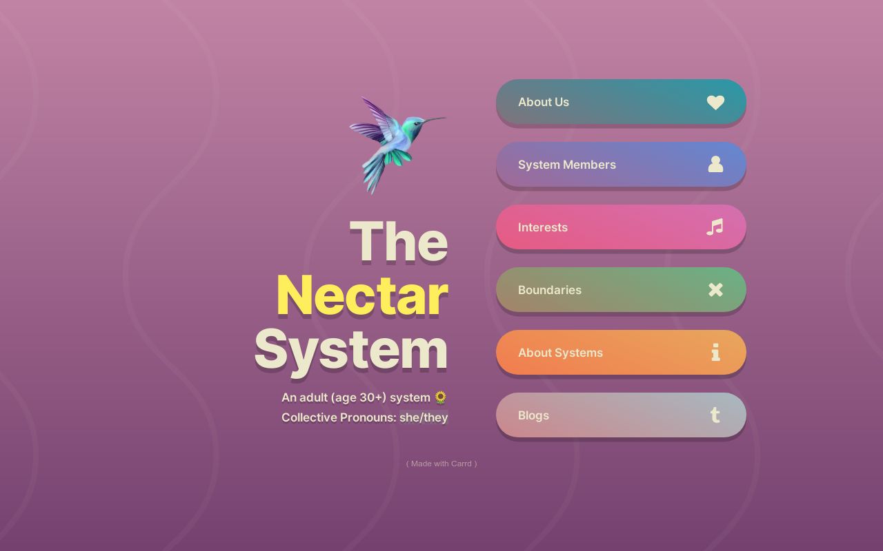 🌻 The Nectar System